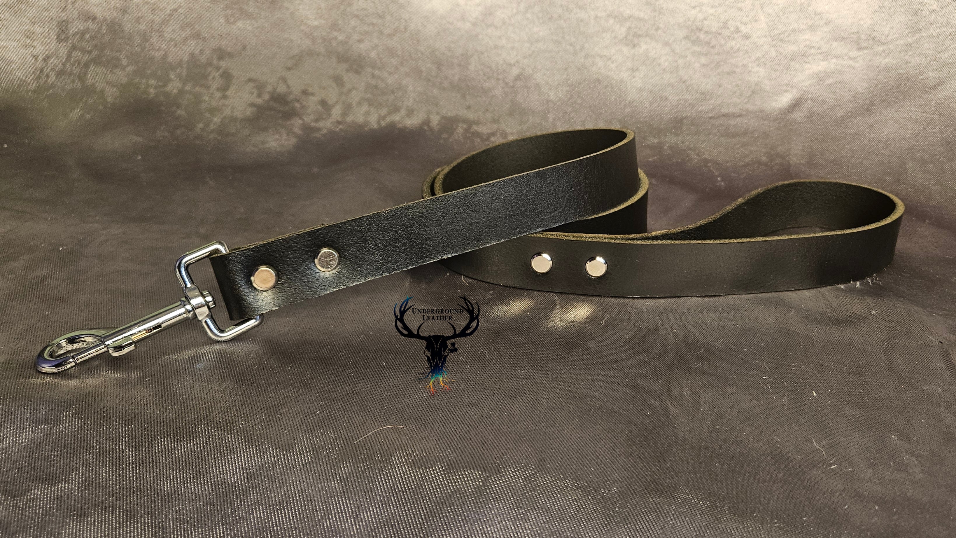 Terrier Leash - Black – Underground Leather